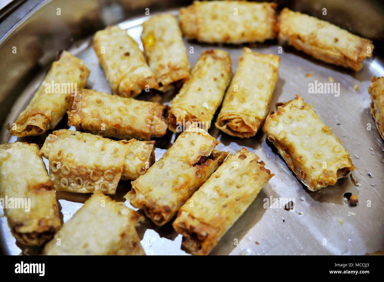 Samosa, a popular Middle Eastern appetizer - Tehran, Iran Stock Photo ...