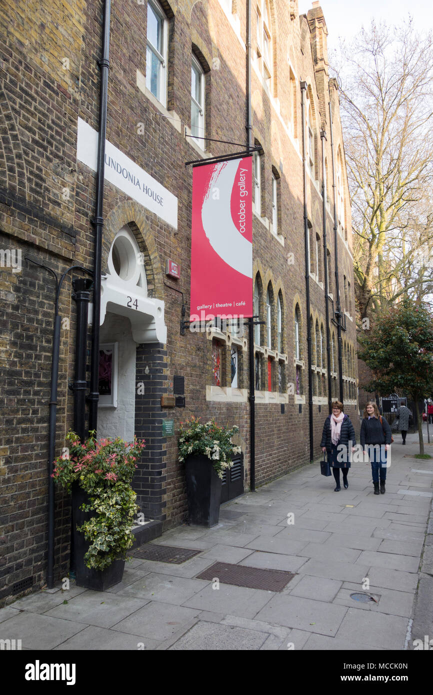 The October Gallery, Old Gloucester Street, Bloomsbury, London, WC1, UK ...