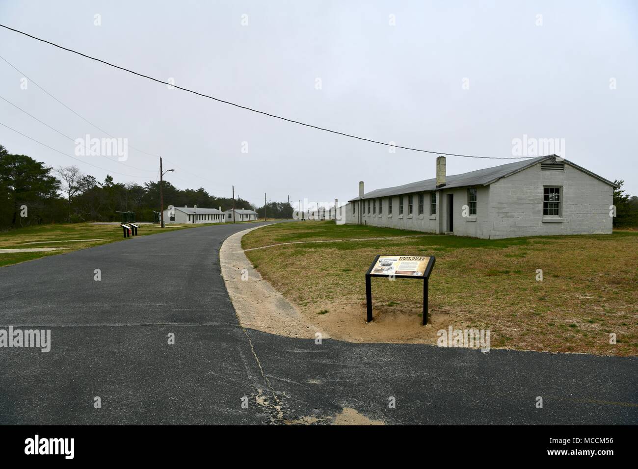 Fort Miles, constructed in 1941 to protect the Delaware bay during Word ...
