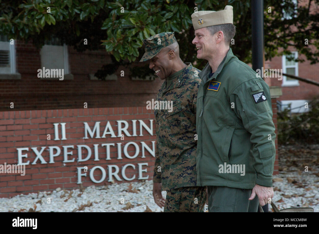 U.S. Marine Corps Brig. Gen. Michael E. Langley, commanding general ...