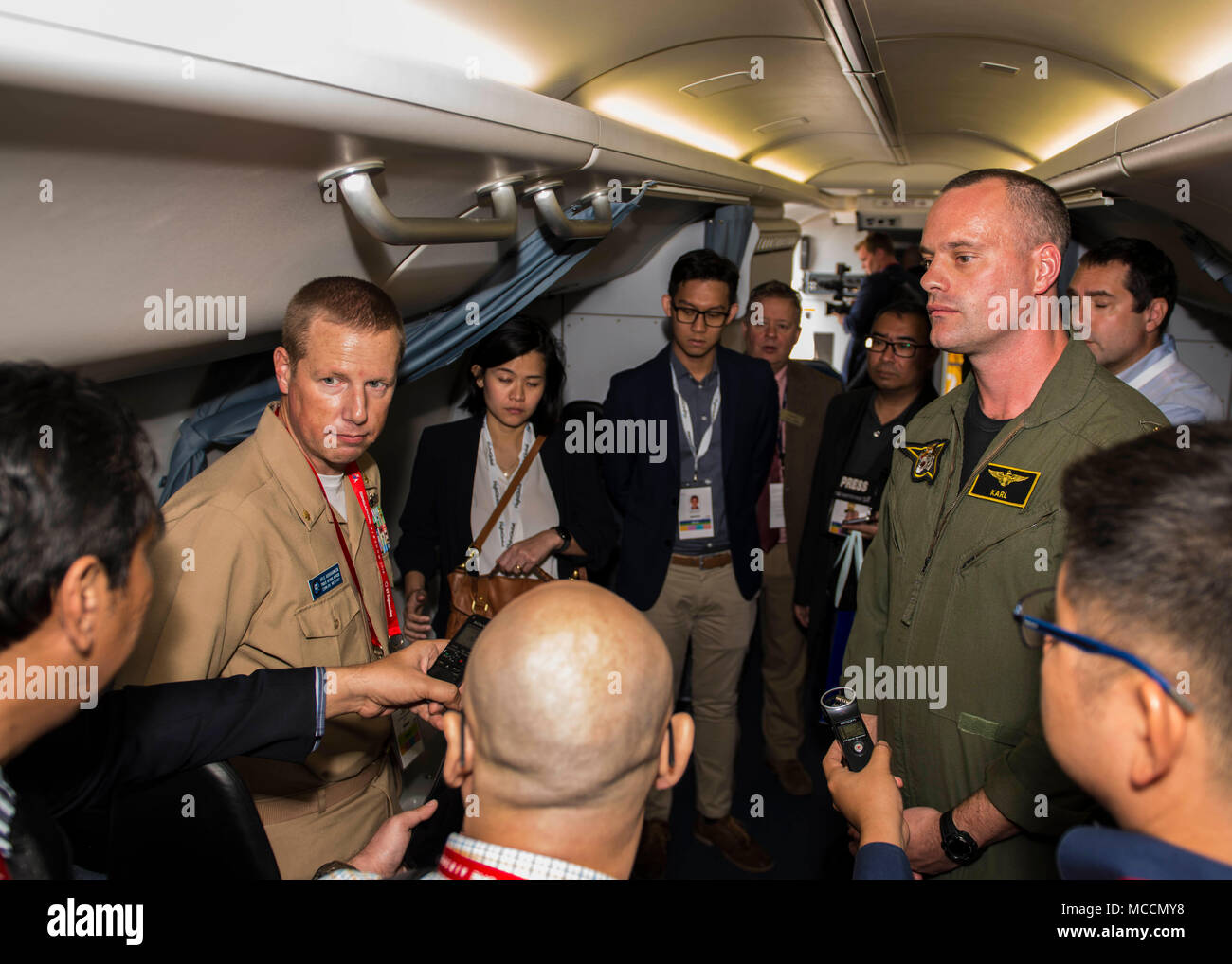 180208-N-FV739-070 CHANGI, Singapore (Feb. 8, 2018) - Lt. Cmdr. Arlo ...