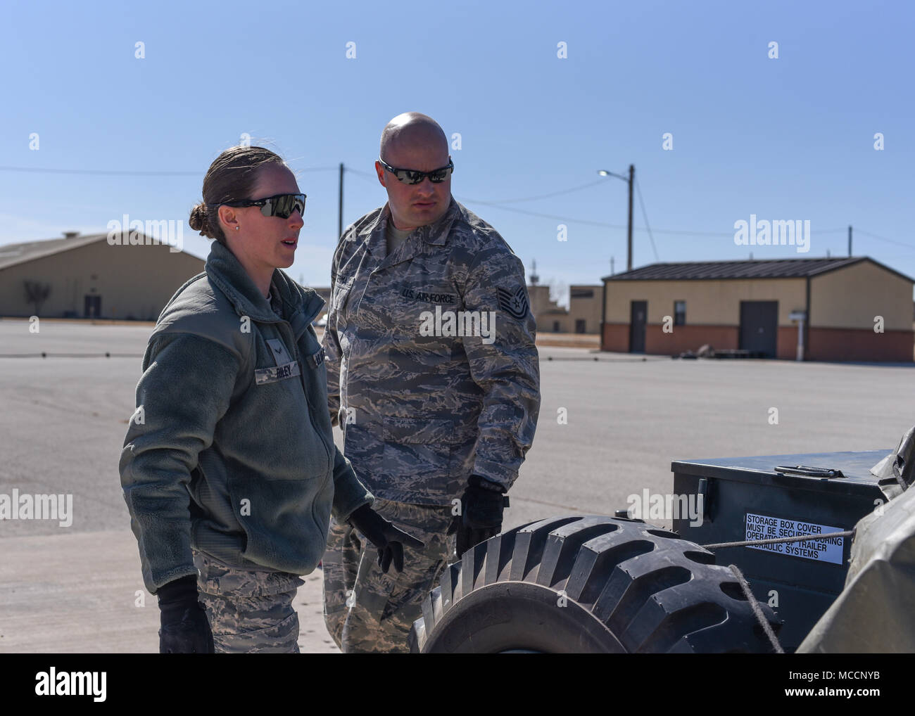 Airman 1st Class Rachel Riley, a 366th Electrical Power Productions ...
