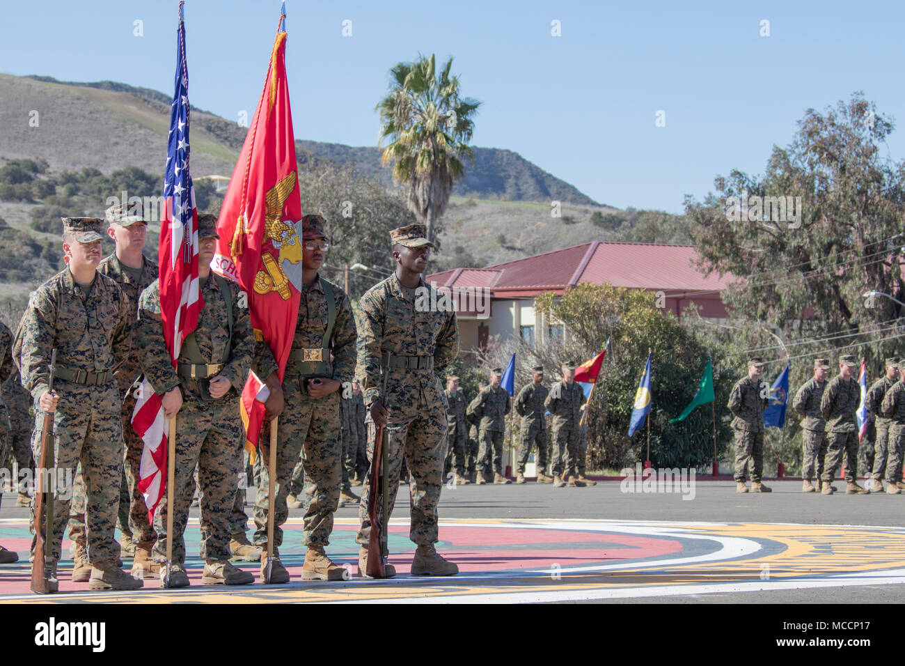 U.S. Marines with School of Infantry-West, Camp Pendleton, Calif ...