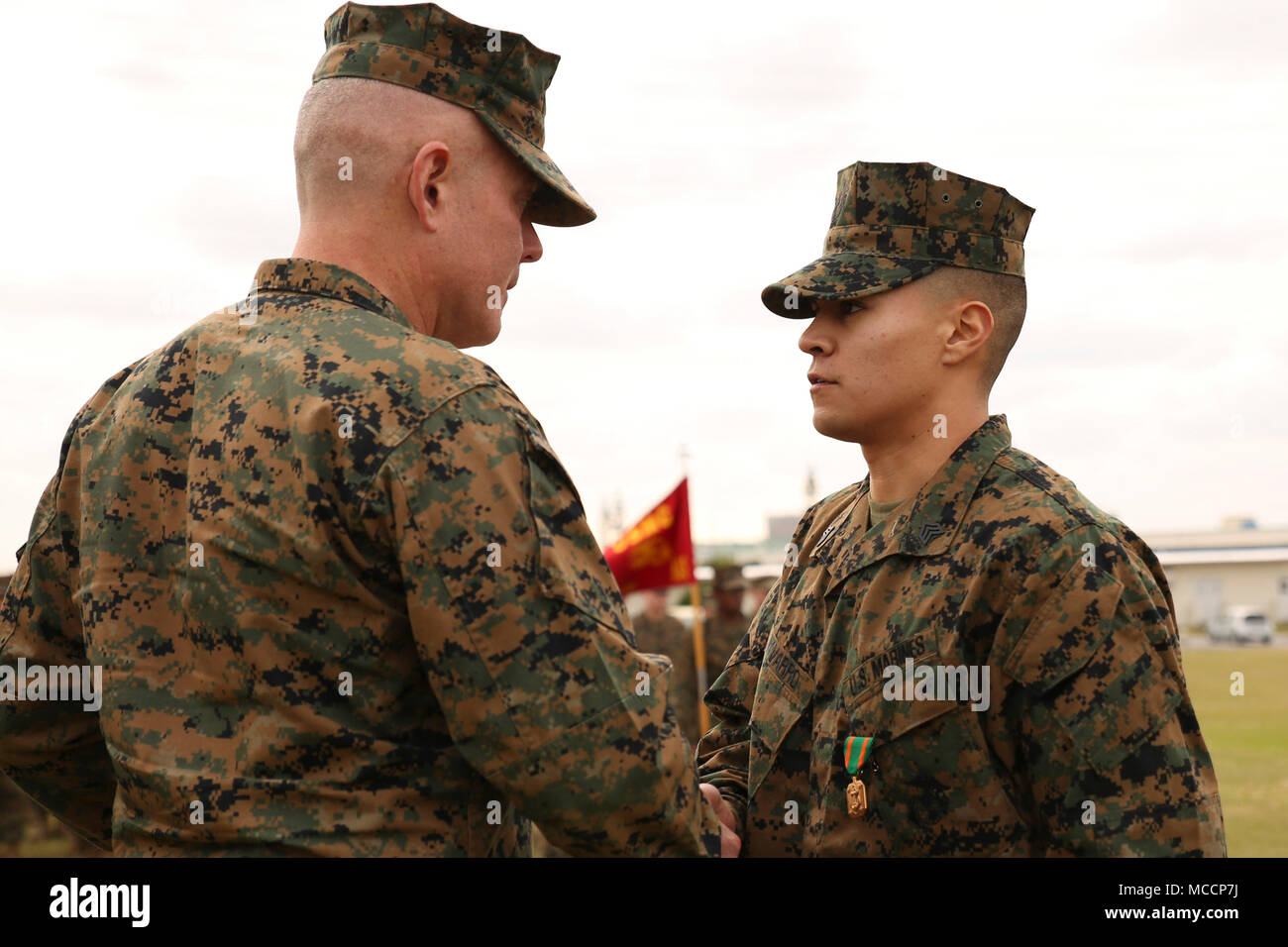 Brig. Gen. Daniel B. Conley, left, commanding general, 3rd Marine ...