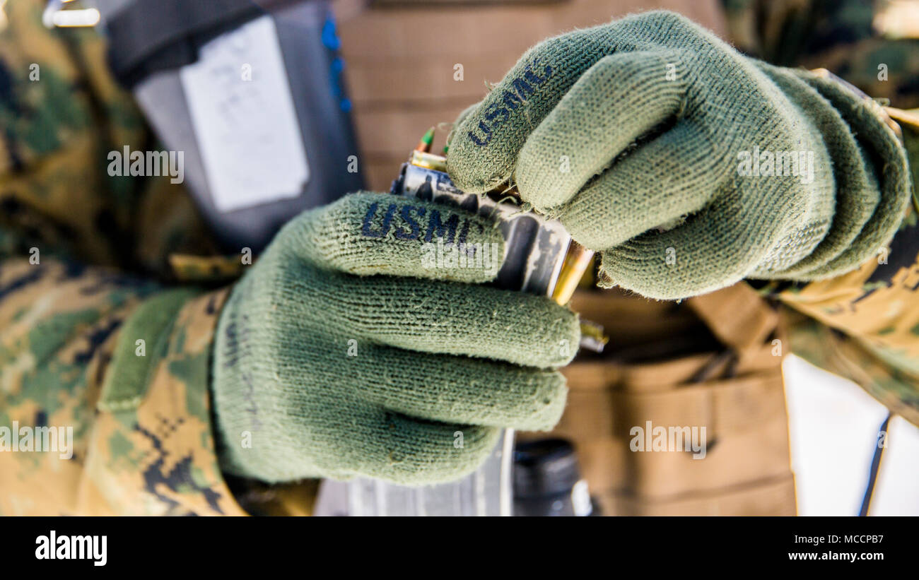 U.S. Marine Corps Pvt. Matthew M. Stephens, a low altitude air defense ...
