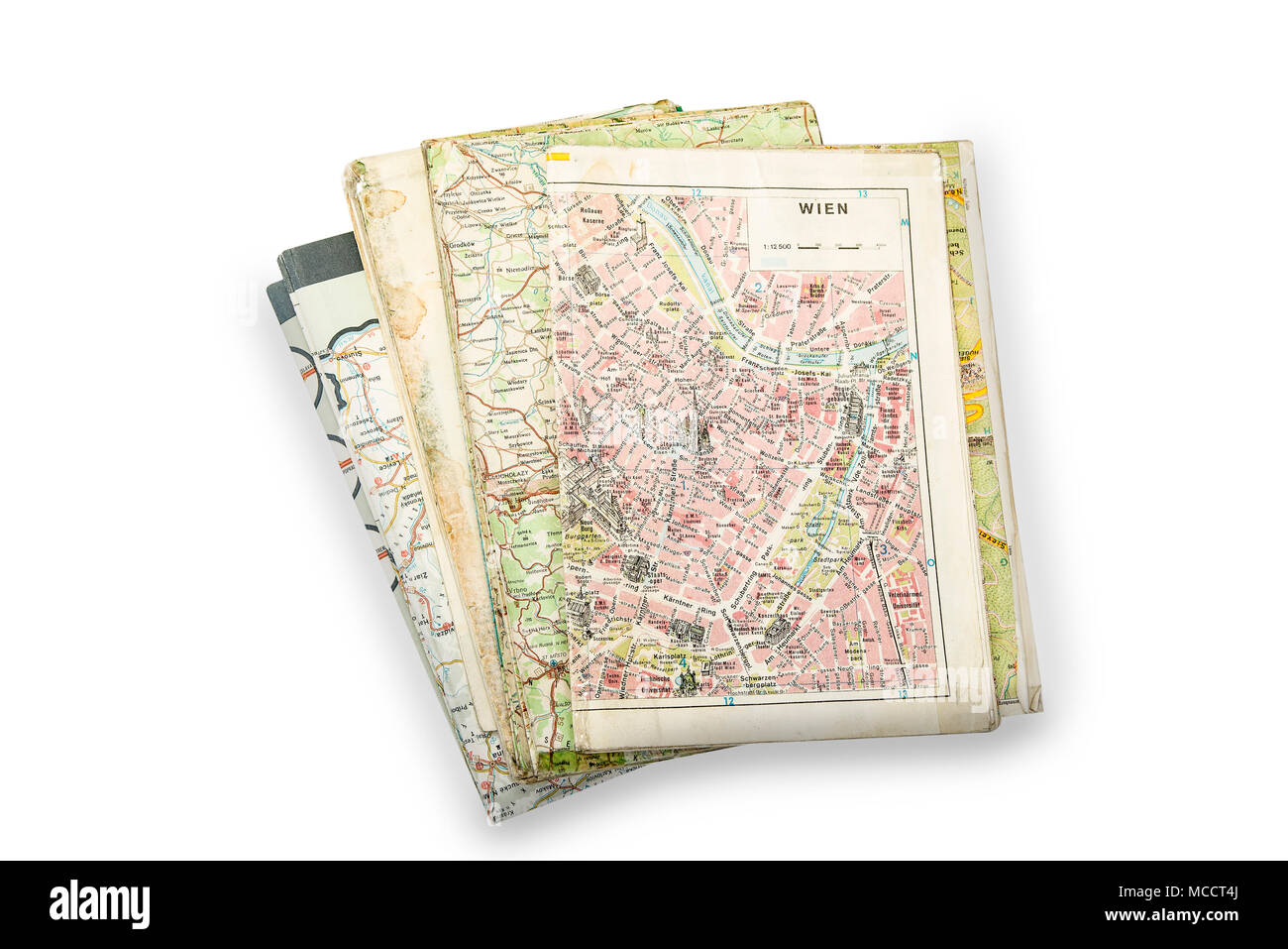 One road map Cut Out Stock Images & Pictures - Alamy