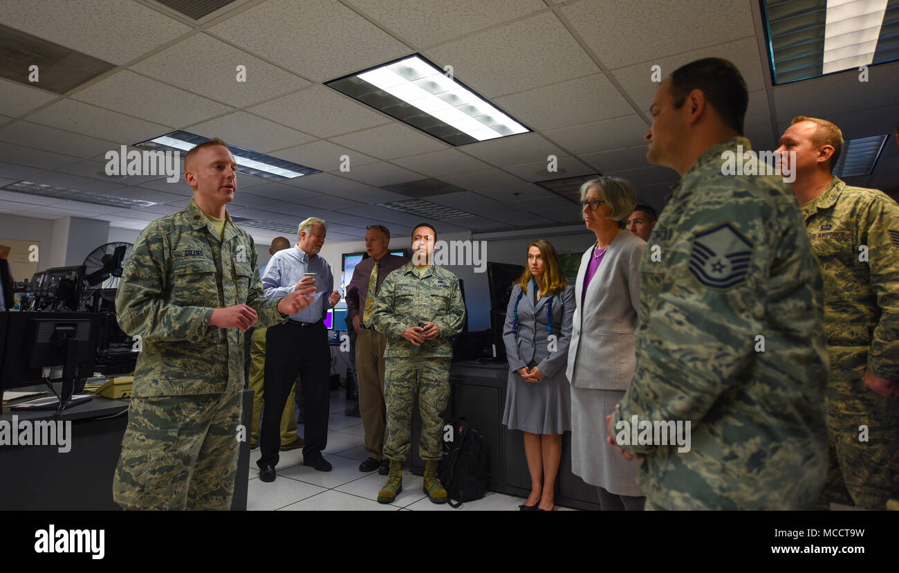 U.S. Air Force Maj. Shane Gillies, 25th Operational Weather Squadron ...