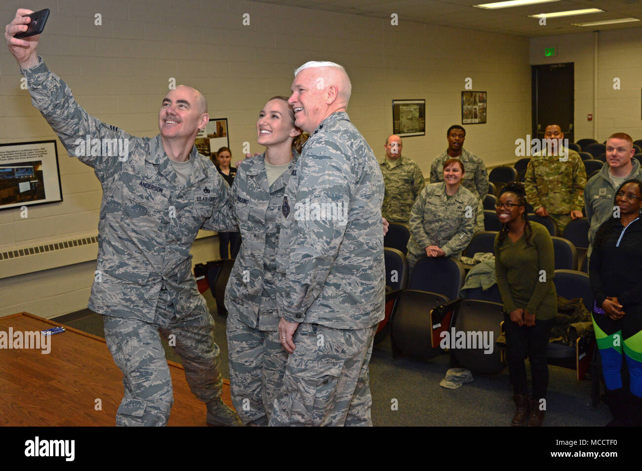 Chief Master Sgt. Ronald C. Anderson, command chief master sergeant of ...
