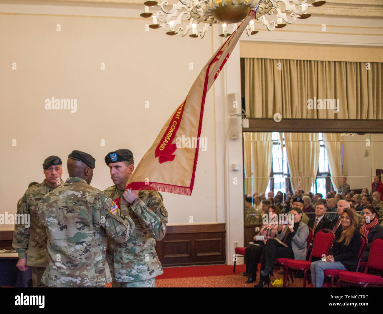 ANSBACH, Germany -- A Change of Responsibility Ceremony for the U.S ...