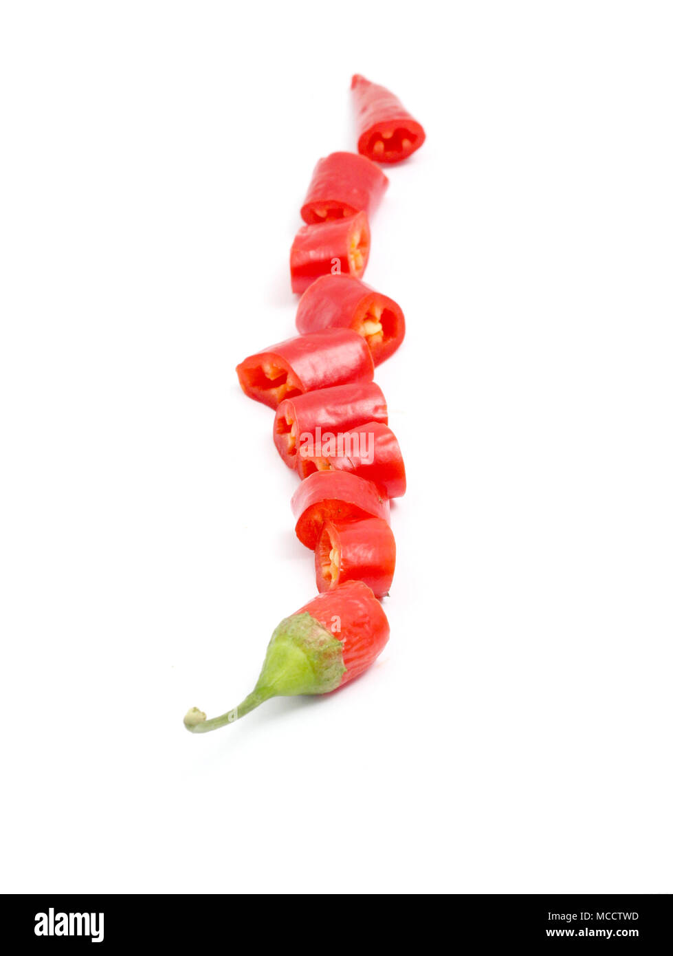 picture of a red hot chilli pepper, food concept Stock Photo - Alamy