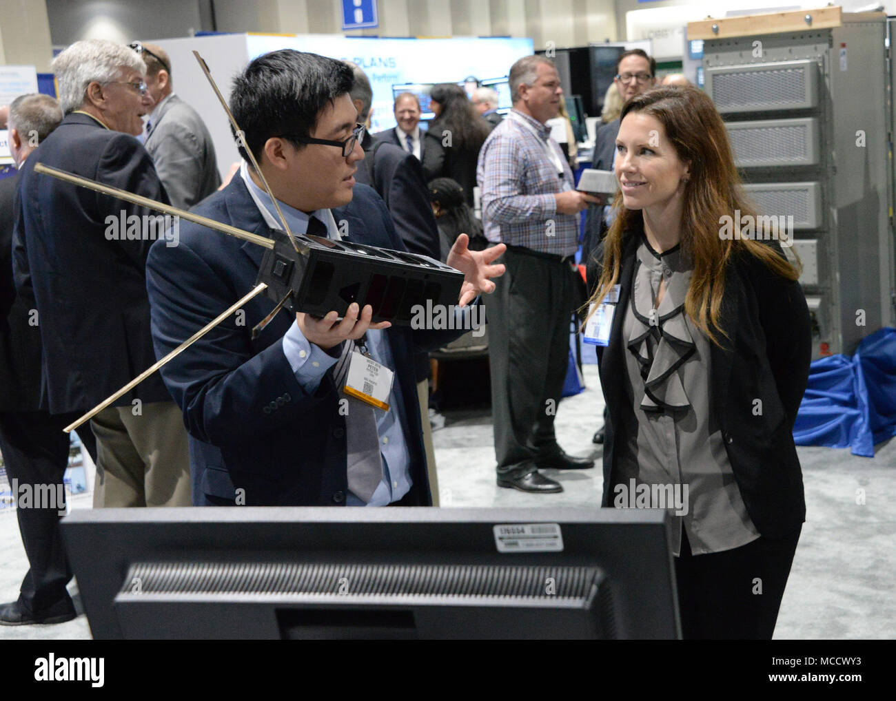 180206-N-UN340-037 SAN DIEGO (Feb. 6, 2018) Peter Yoo, an engineer ...