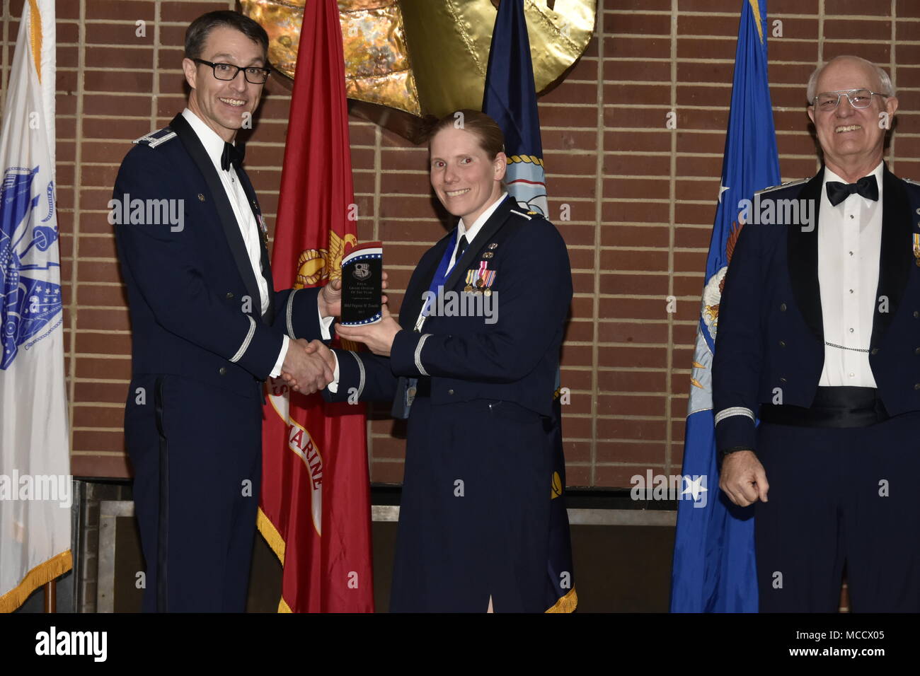 Col. Scott Cain, Arnold Engineering Development Complex commander, left ...