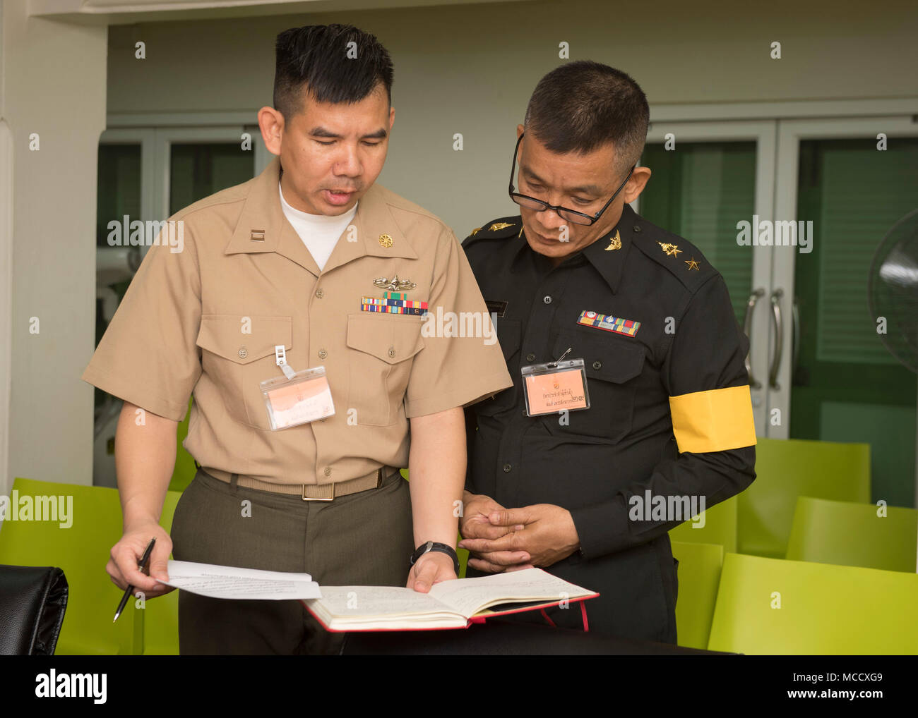 U.S. Navy Lieutenant Aroon Seeda, a Buddhist Chaplain from Rayong ...