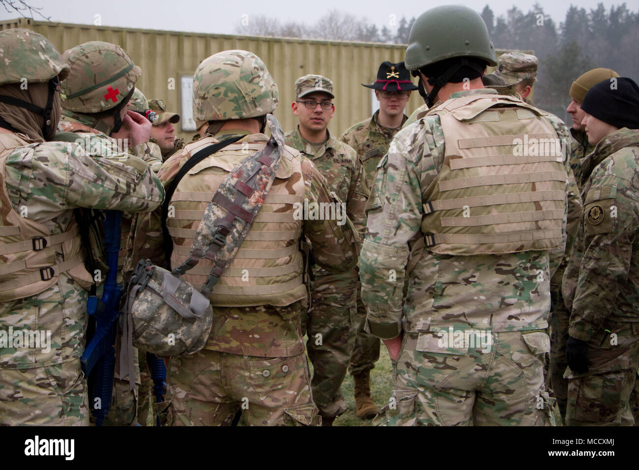 Combat Medic In Action