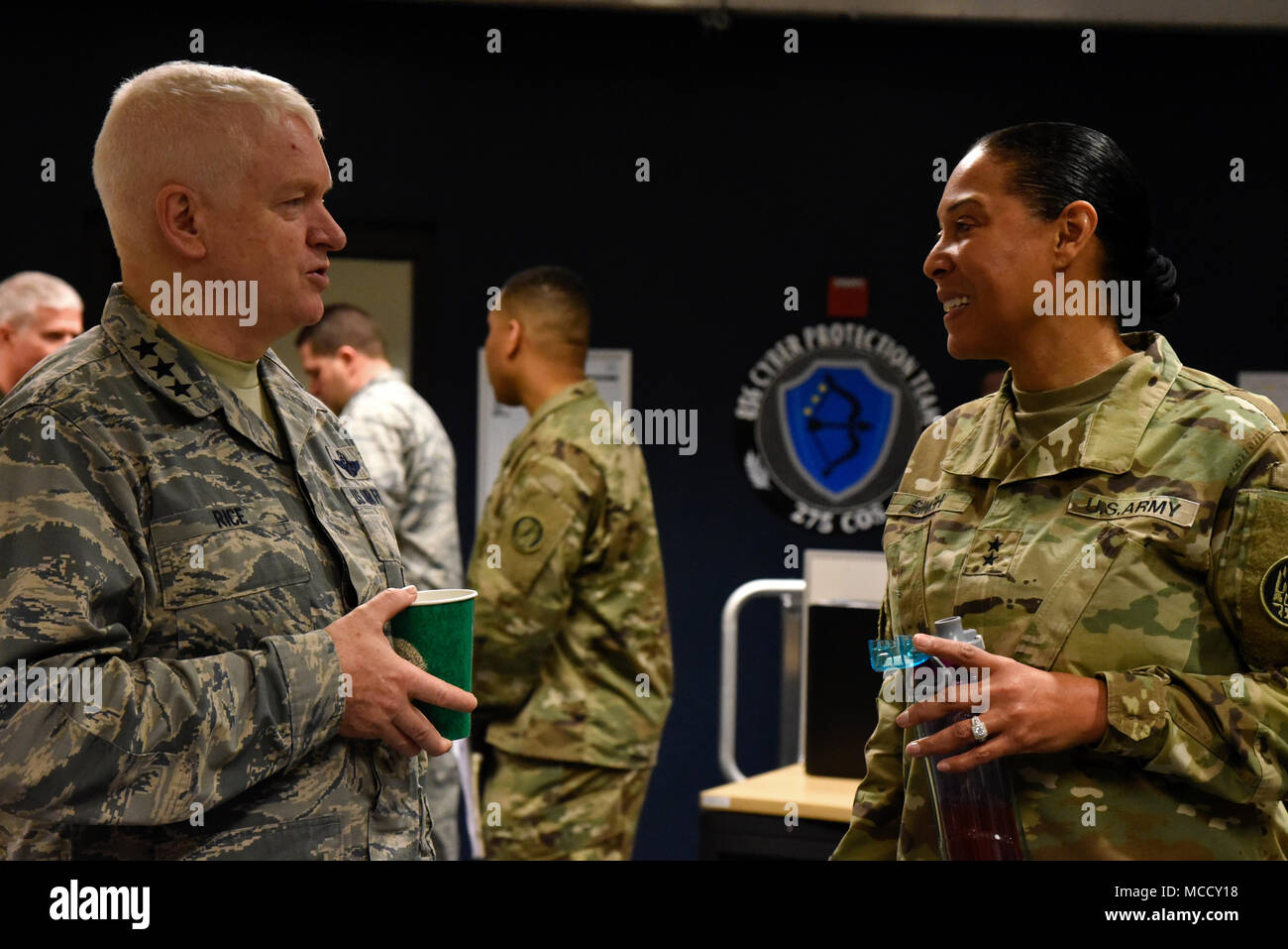 Air Force Lt. Gen. L. Scott Rice, the Director of the Air National ...
