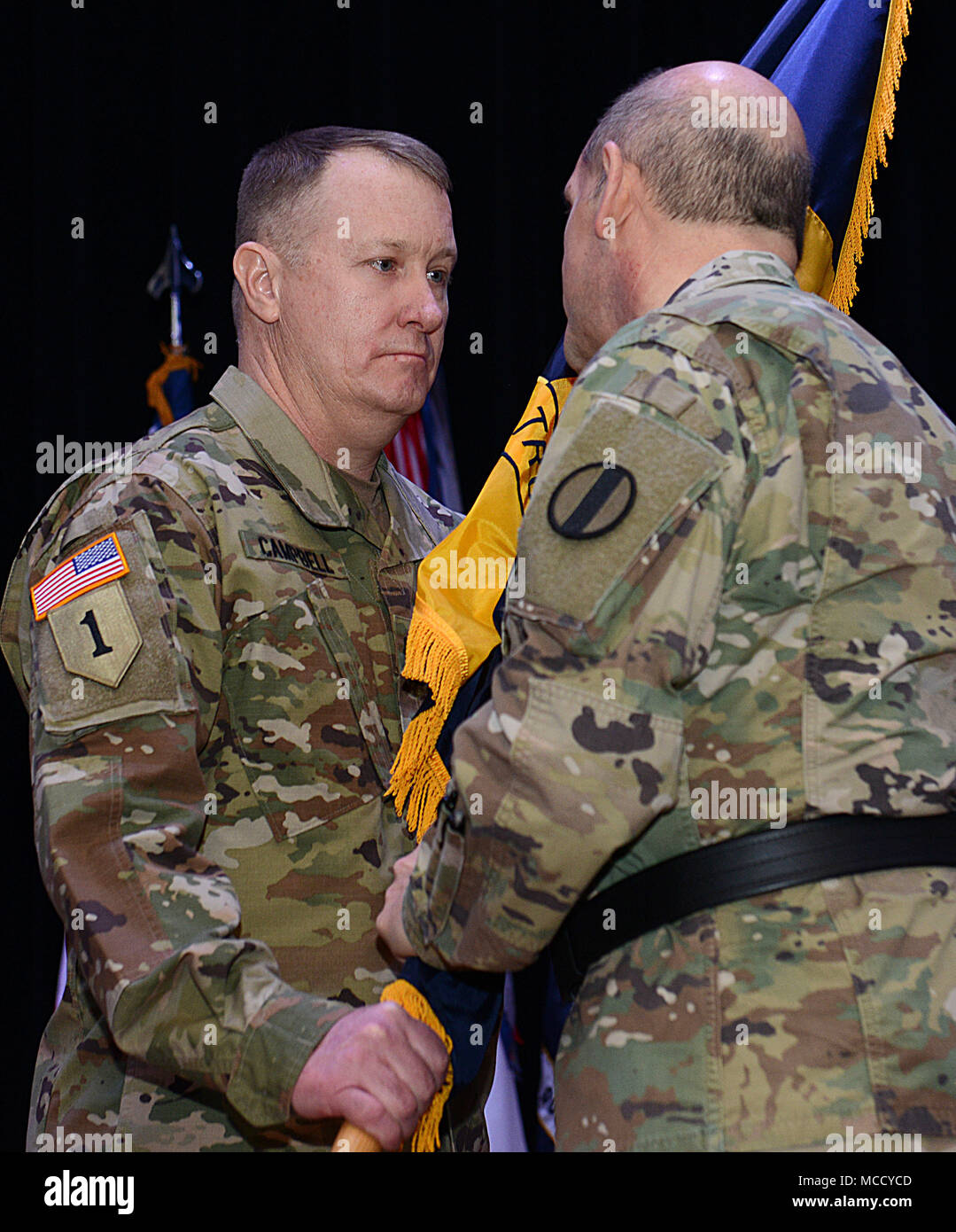 U.S. Army Lt. Col. Jayson Campbell, U.S. Army Training and Doctrine ...