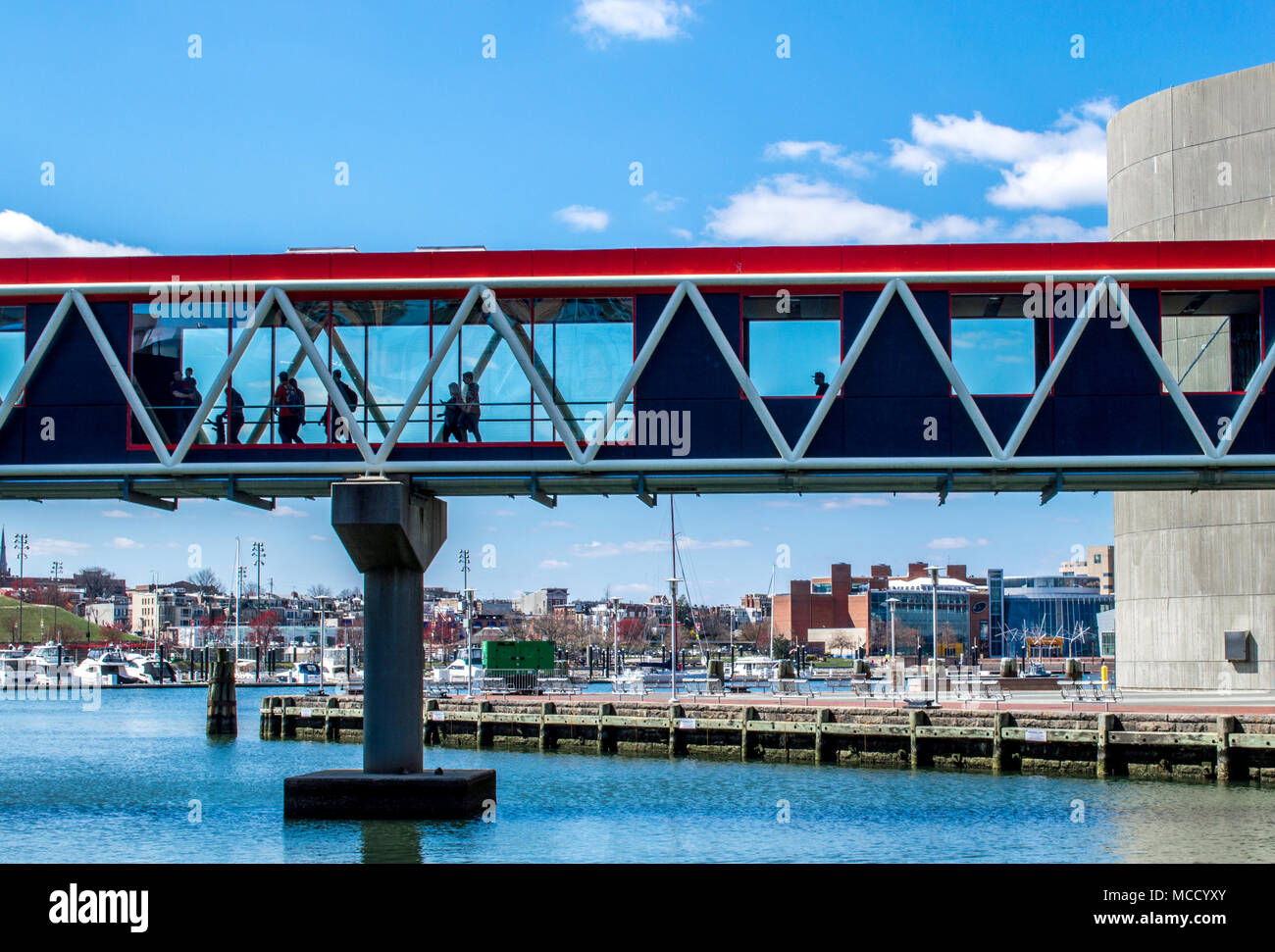 Glass covered walkway hi-res stock photography and images - Alamy