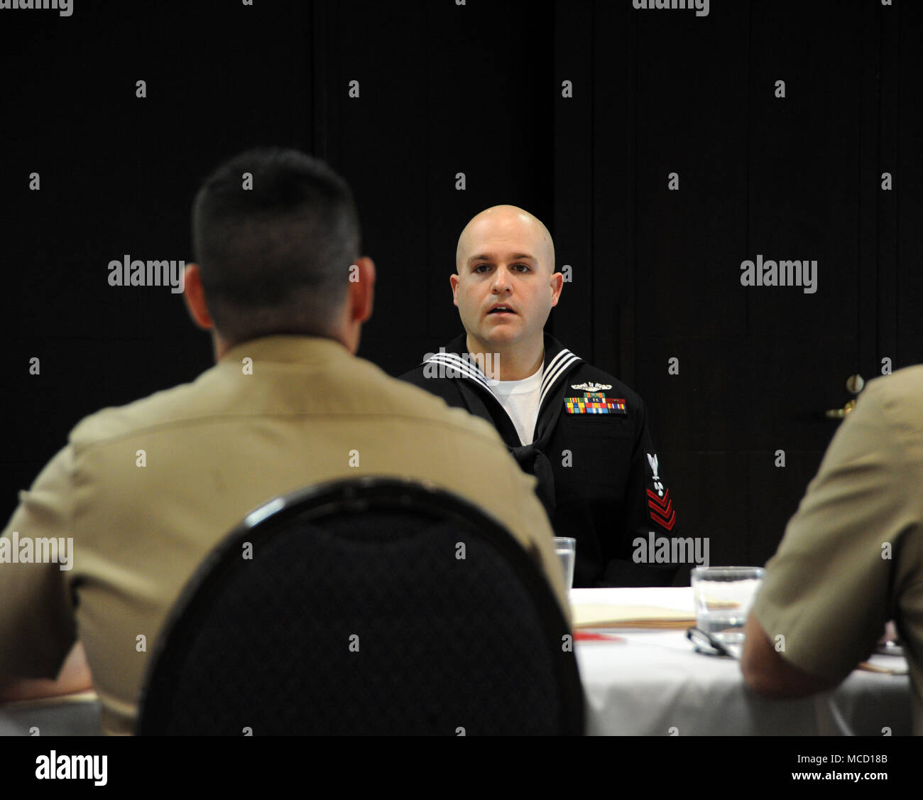 NORFOLK (Feb. 6, 2018) Machinist’s Mate (Nuclear) 1st Class Marshall ...