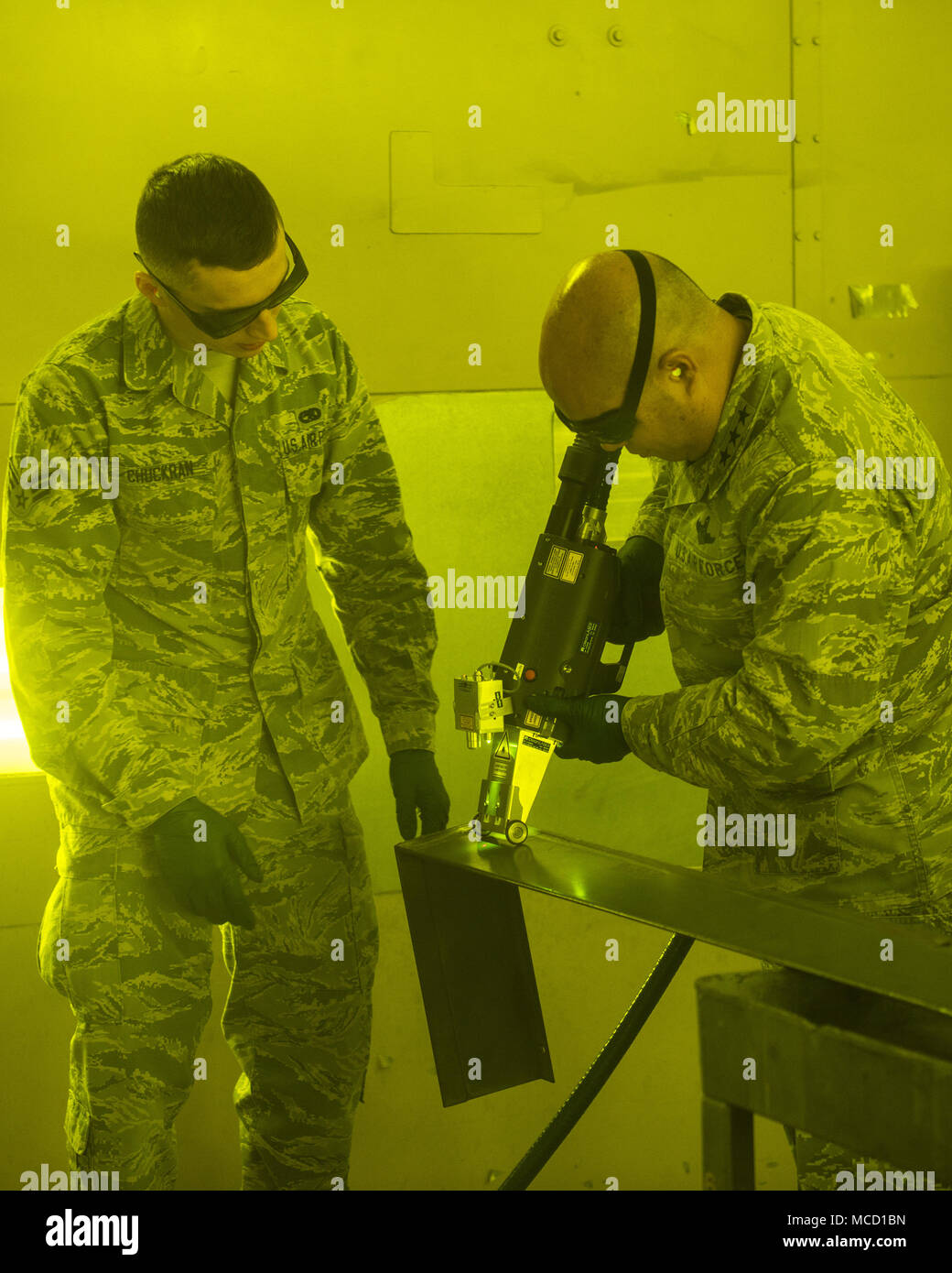 U.S. Air Force Senior Airman Troy Chuckran, 60th Maintenance Squadron ...