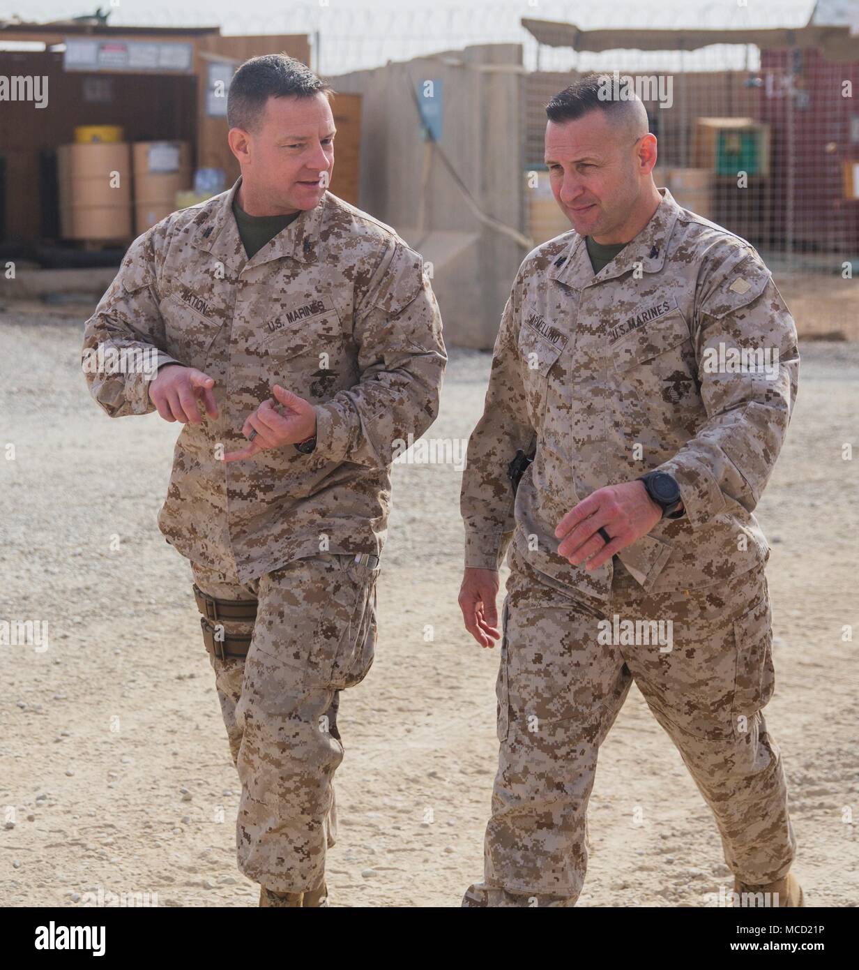 Col. Matthew R. Nation, plans officer for U.S. Marine Corps Forces ...