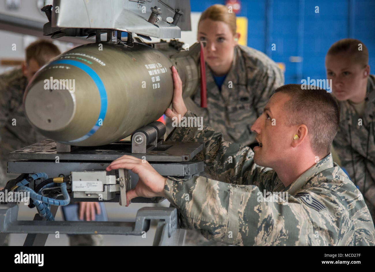 Staff Sgt. Clyde Sumner, 96th Aircraft Maintenance Squadron Blue Crew ...
