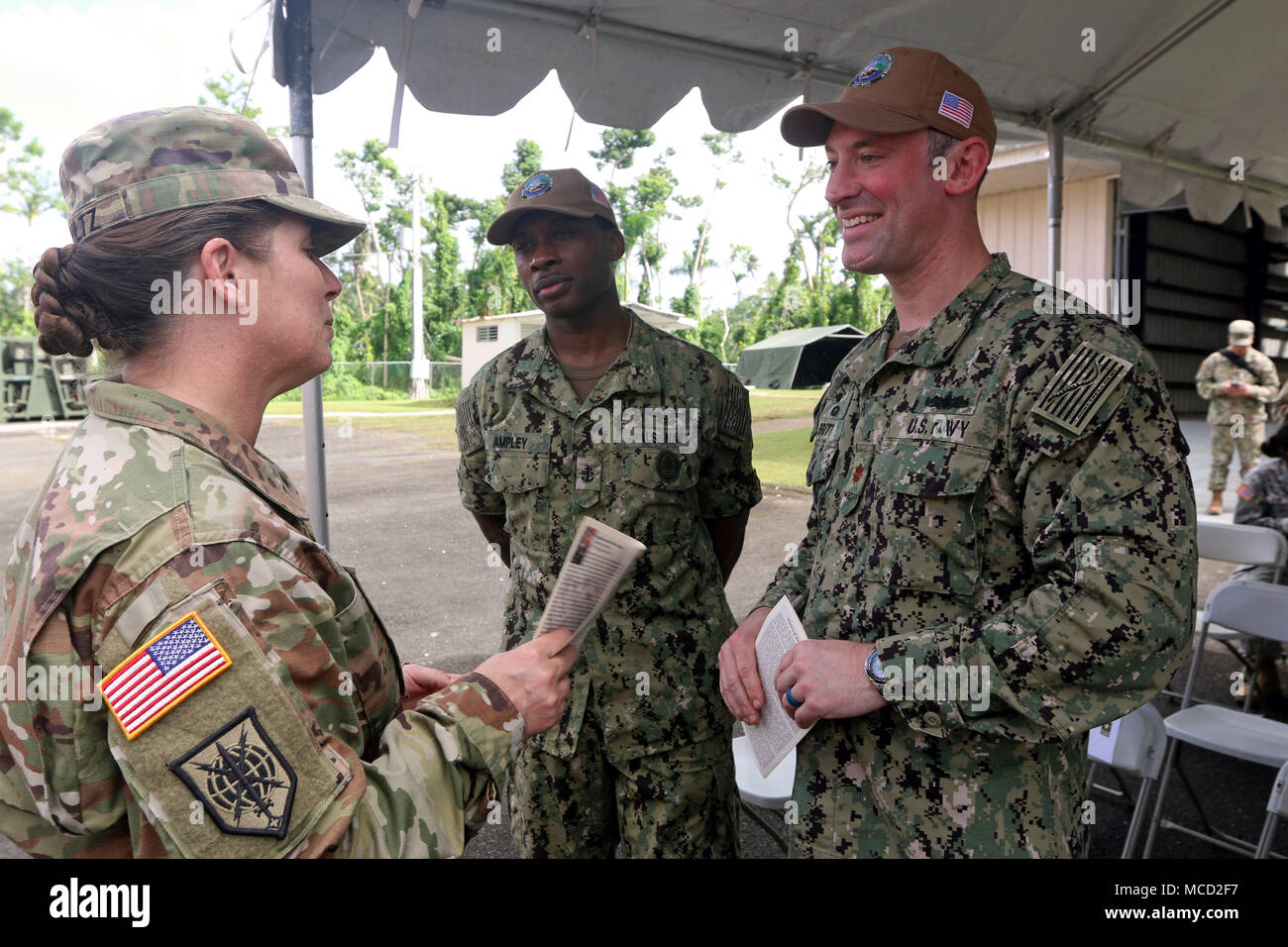Soldiers and honored guests from the 94th Training Division (Force ...