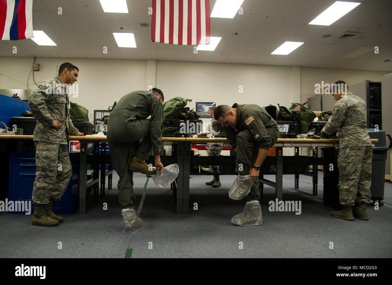 Airman 1st Class Steven Slover, 535th Airlift Squadron loadmaster, and ...