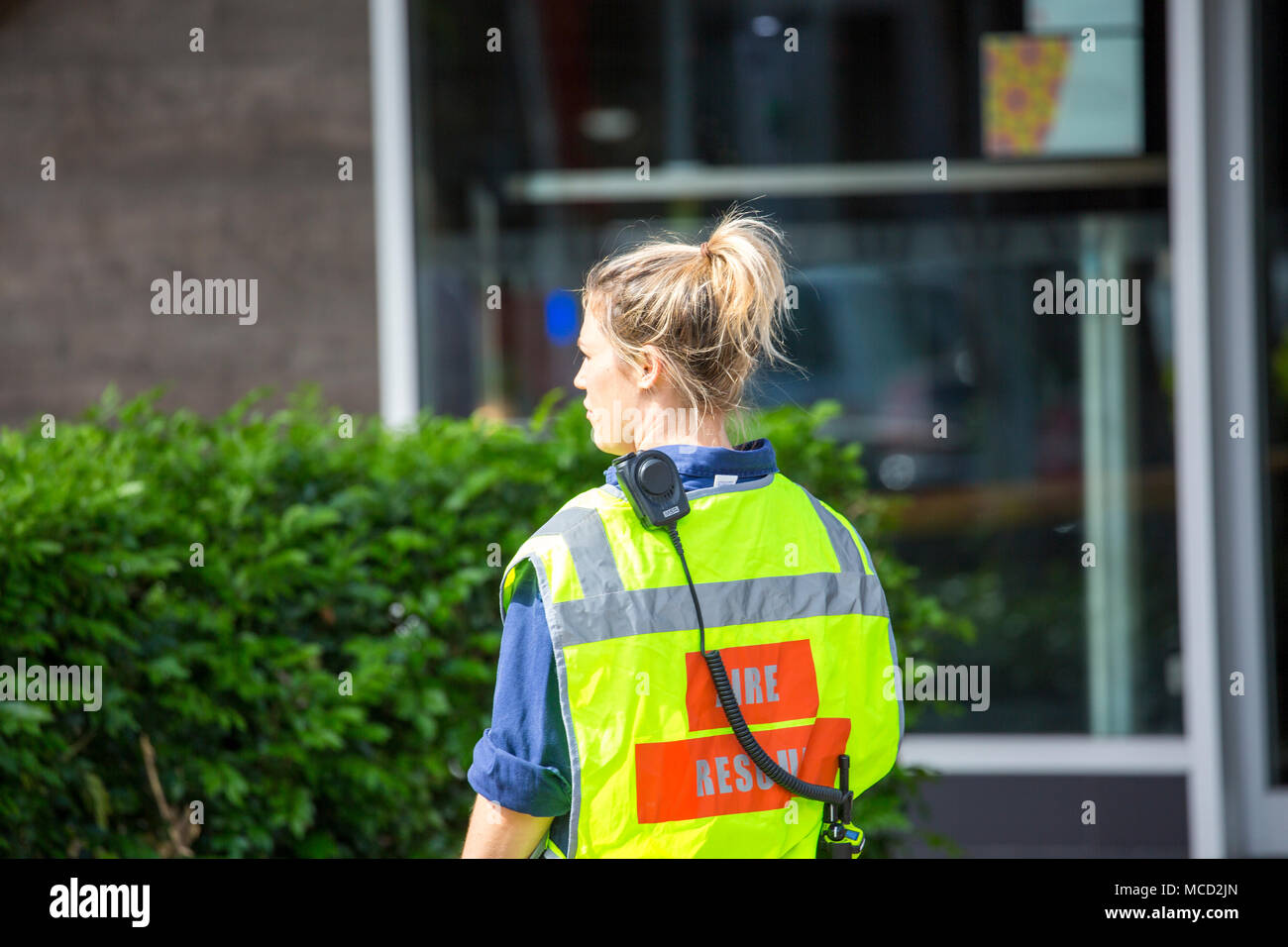 Female firefighter in uniform hi-res stock photography and images - Alamy