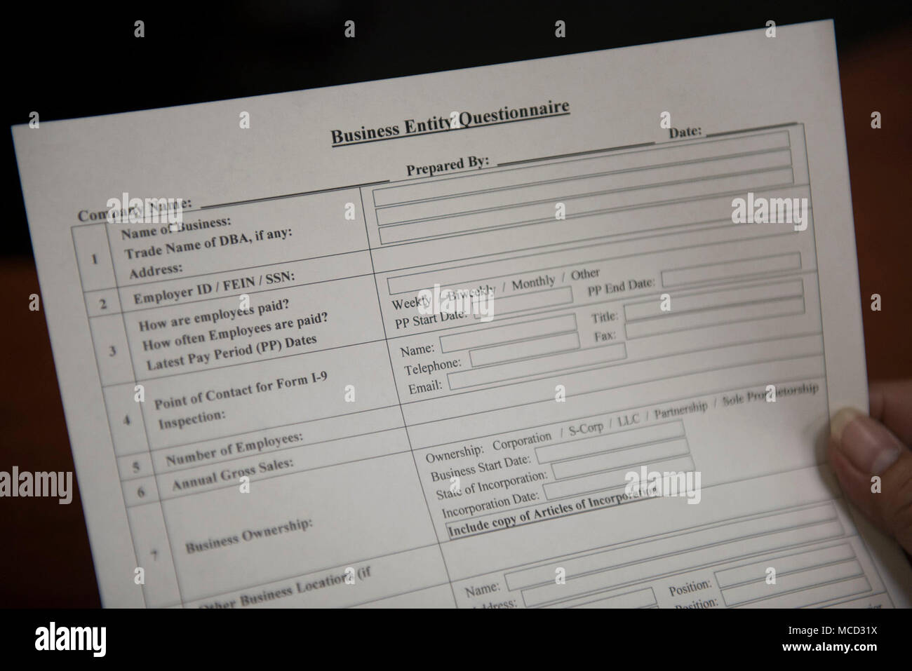 U S Immigration And Customs Inspection High Resolution Stock ...