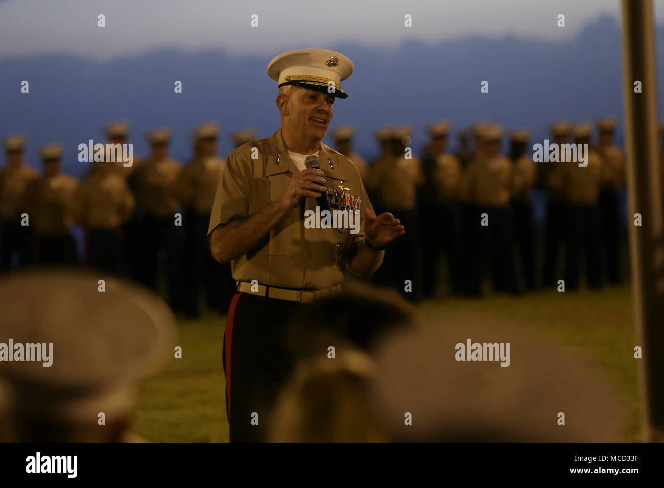 U.S. Marine Corps Lt. Gen. David H. Berger, commander, U.S. Marine ...