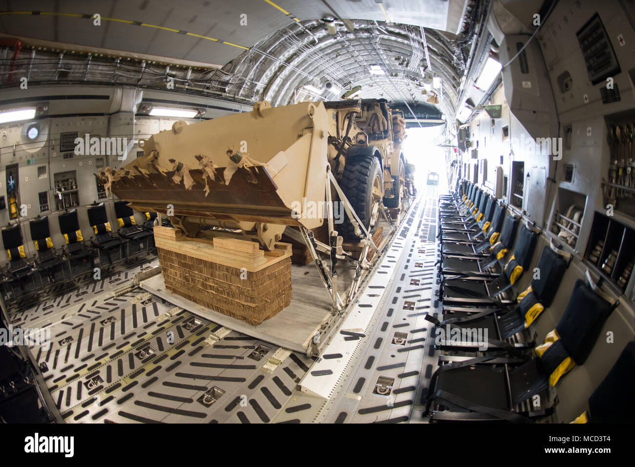 POPE ARMY AIRFIELD, N.C. — Heavy equipment from the 82nd Airborne ...