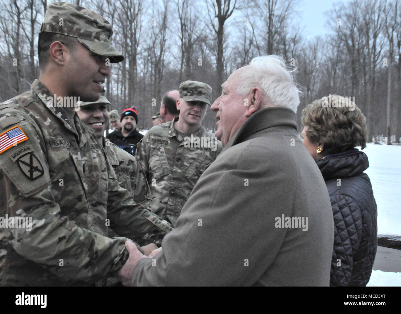 Hal Greer, Fort Drum's FMWR director, was honored among family, friends ...