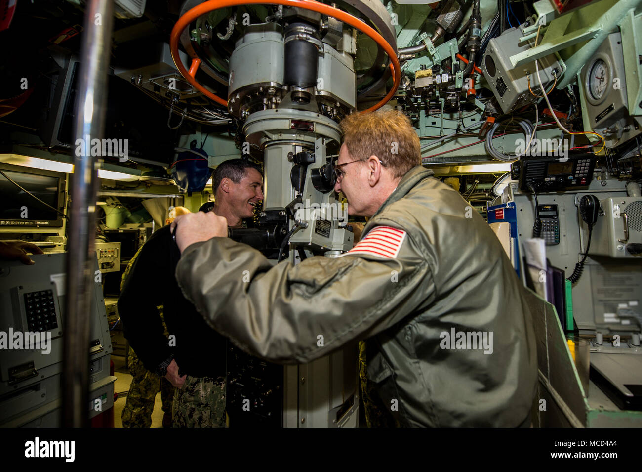 Undersecretary of the Navy, the honorable Thomas B. Modly, looks ...