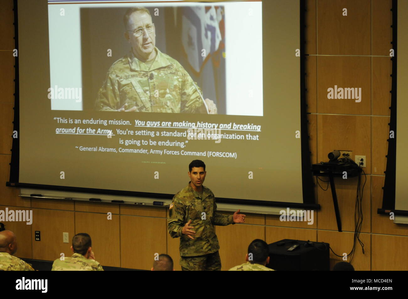 Lt, Col. Johnny Casiano, commander, 1st Battalion, 2nd Security Force ...
