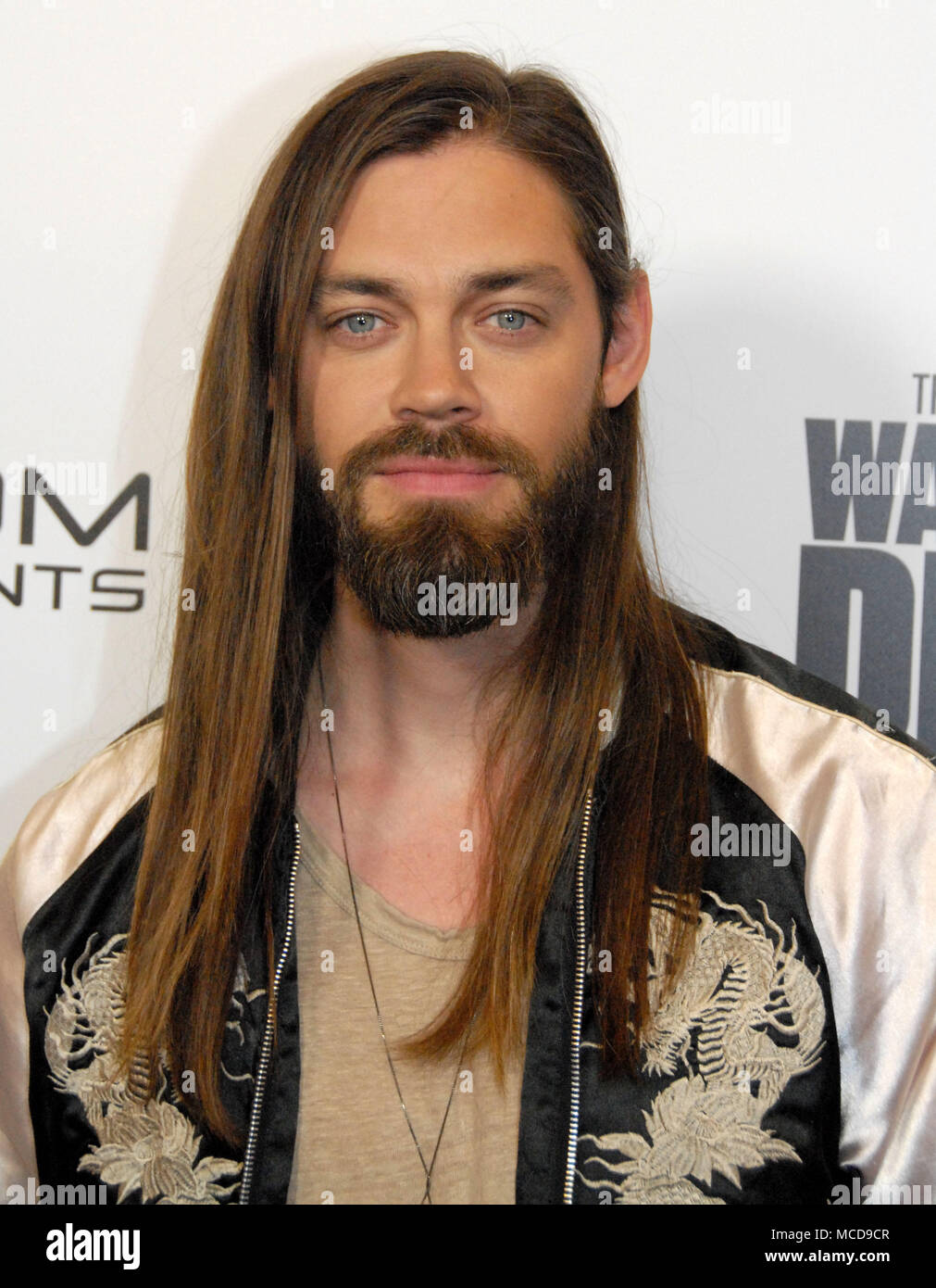 LOS ANGELES, CA - APRIL 15: Actor Tom Payne attends AMC "Survival ...