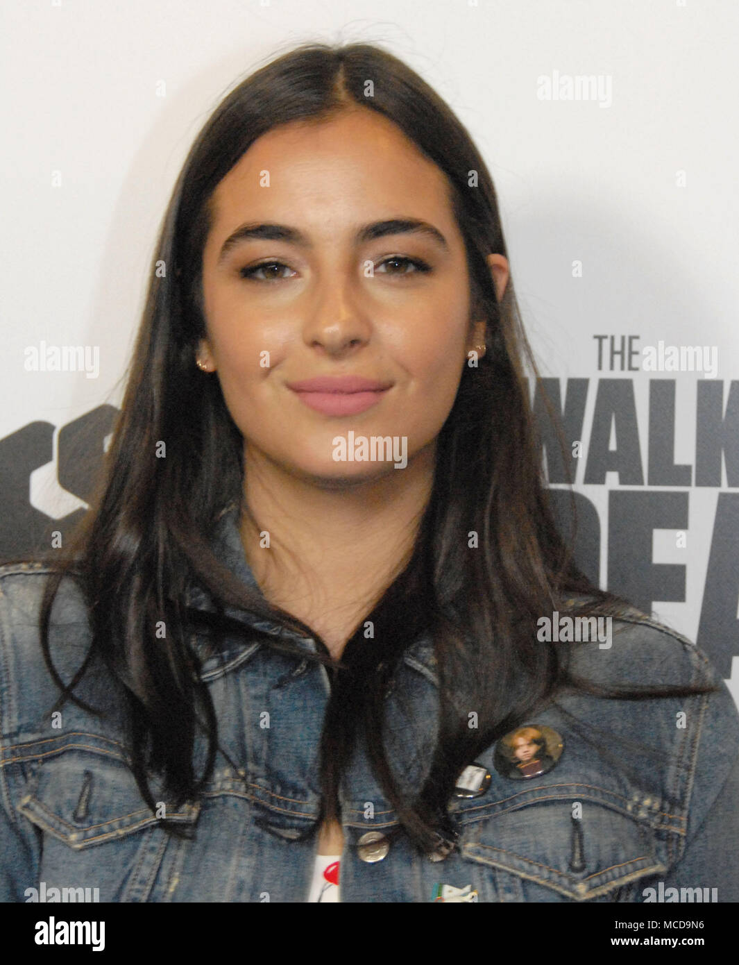 LOS ANGELES, CA - APRIL 15: Actress Alanna Masterson attends AMC ...