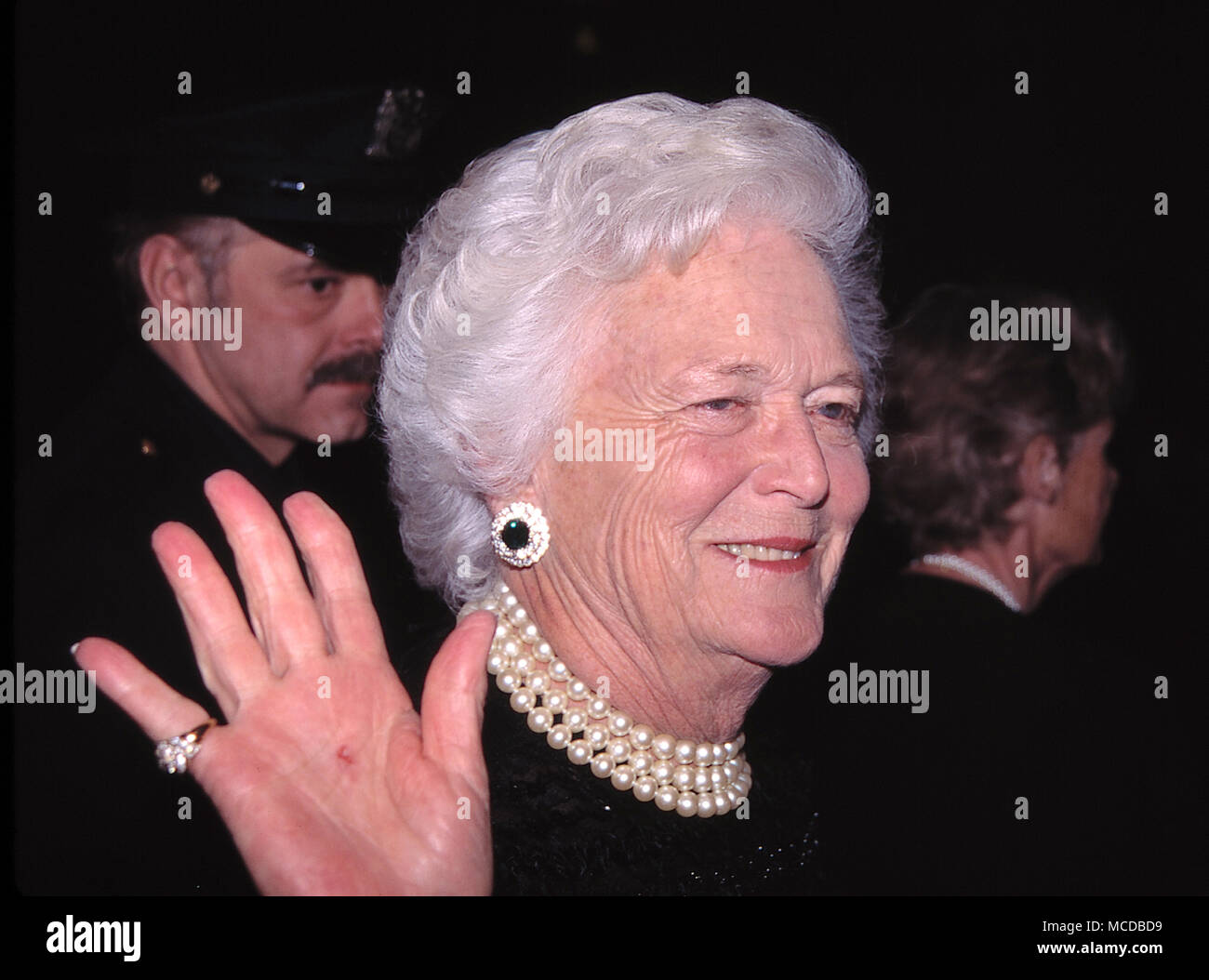 Barbara Bush attends the Literacy Gala Evening of Readings at the ...