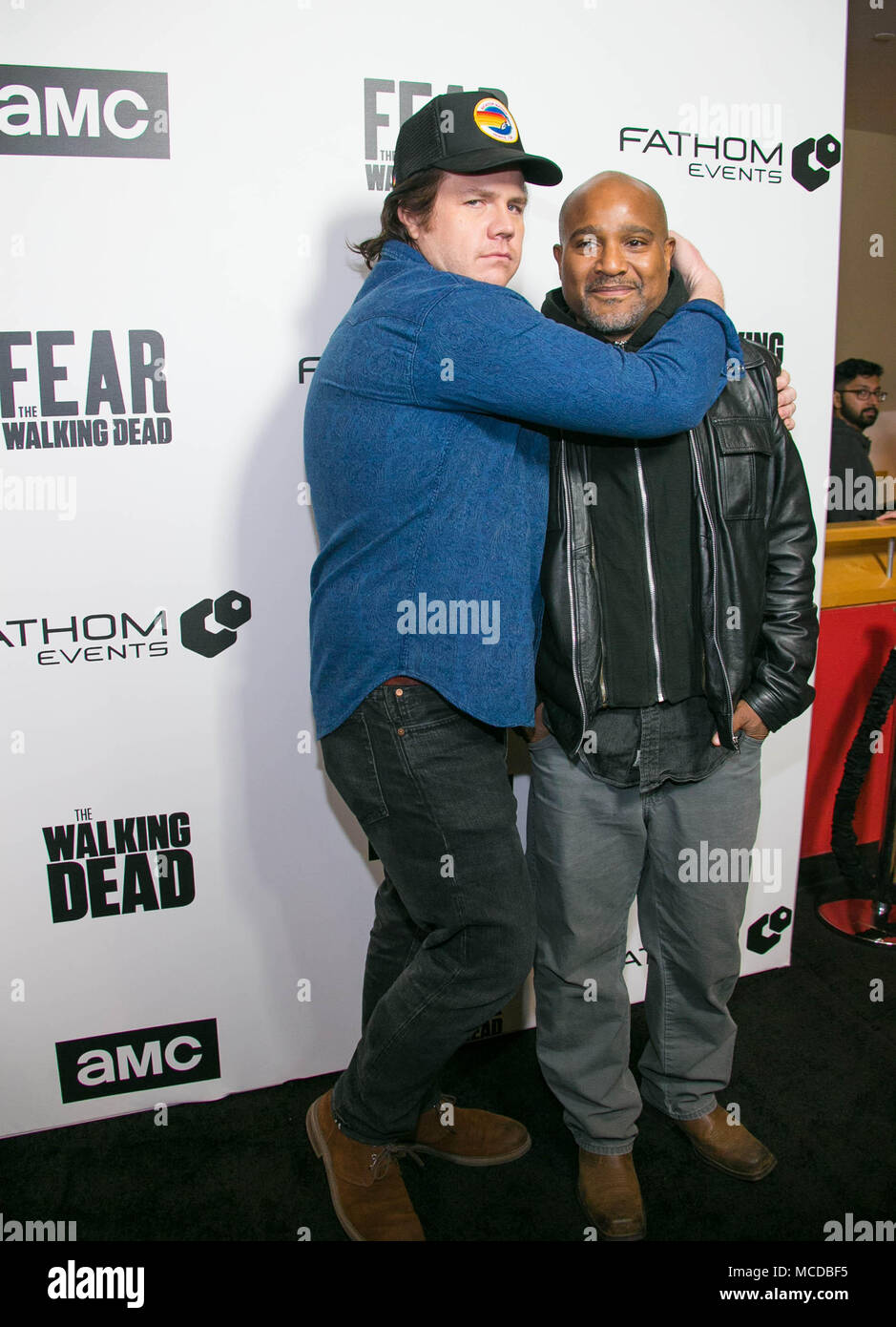 New York, NY -April 14 2018: Josh McDermitt and Seth Gilliam attend ...