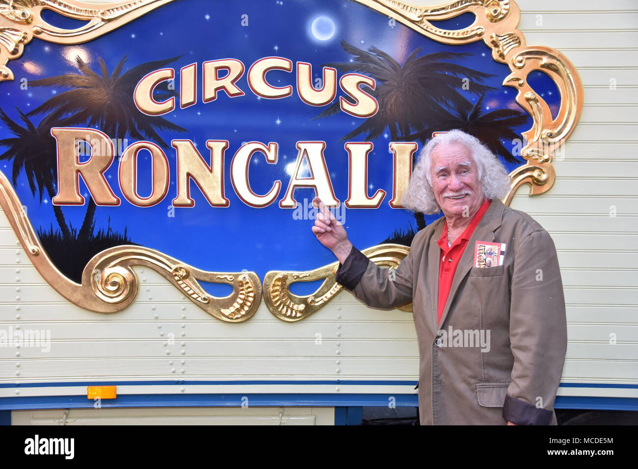 12 April 2018, Germany, Cologne: Musician Hans Sueper arrives at the ...