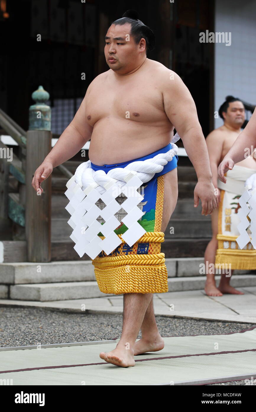 Tokyo Japan. 16th Apr, 2018. kakuryu, APRIL 16, 2018 - Sumo : Annual ...