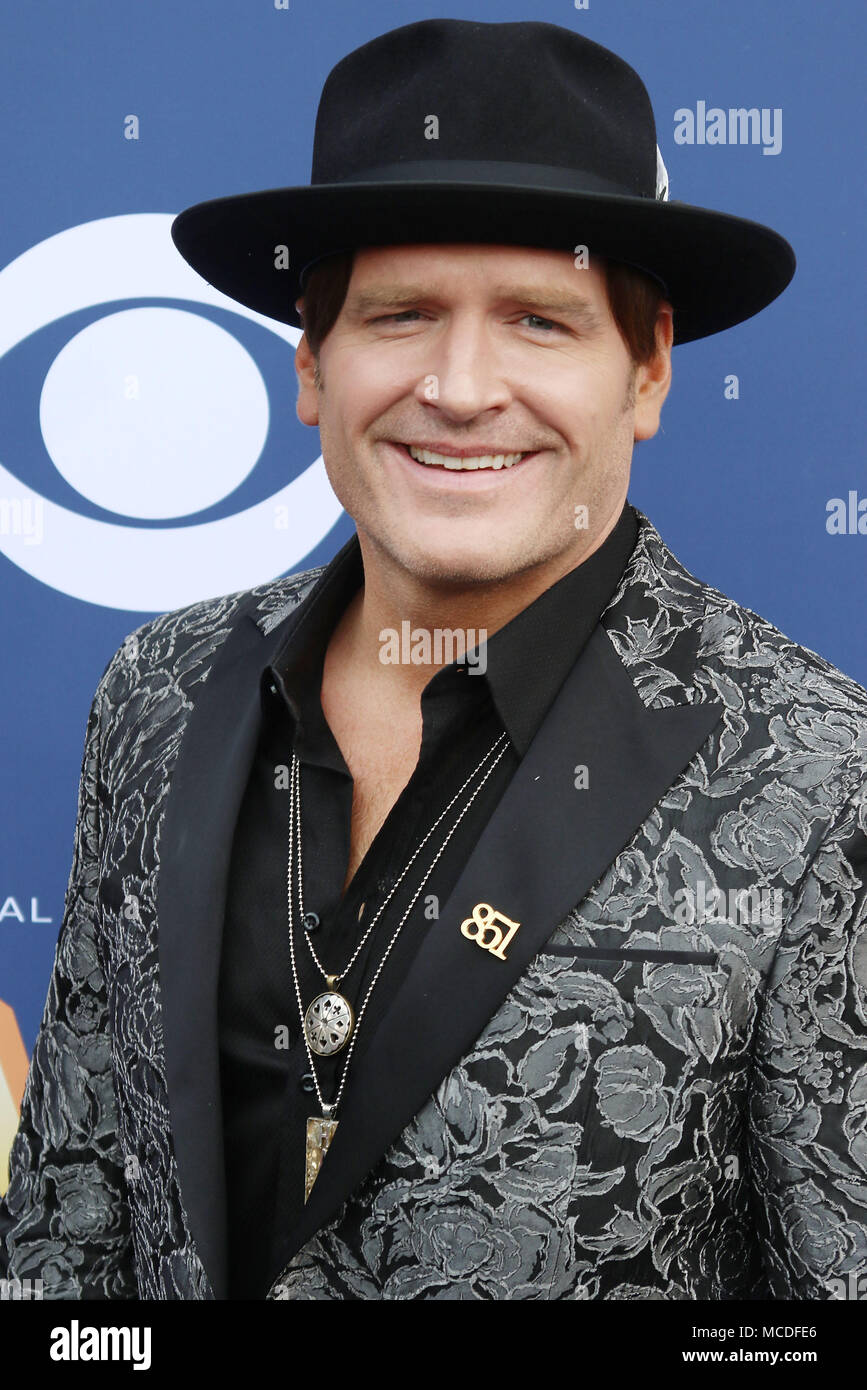 Las Vegas, Nevada, USA. 16th Apr, 2018. Jerrod Niemann attends the 53rd ...
