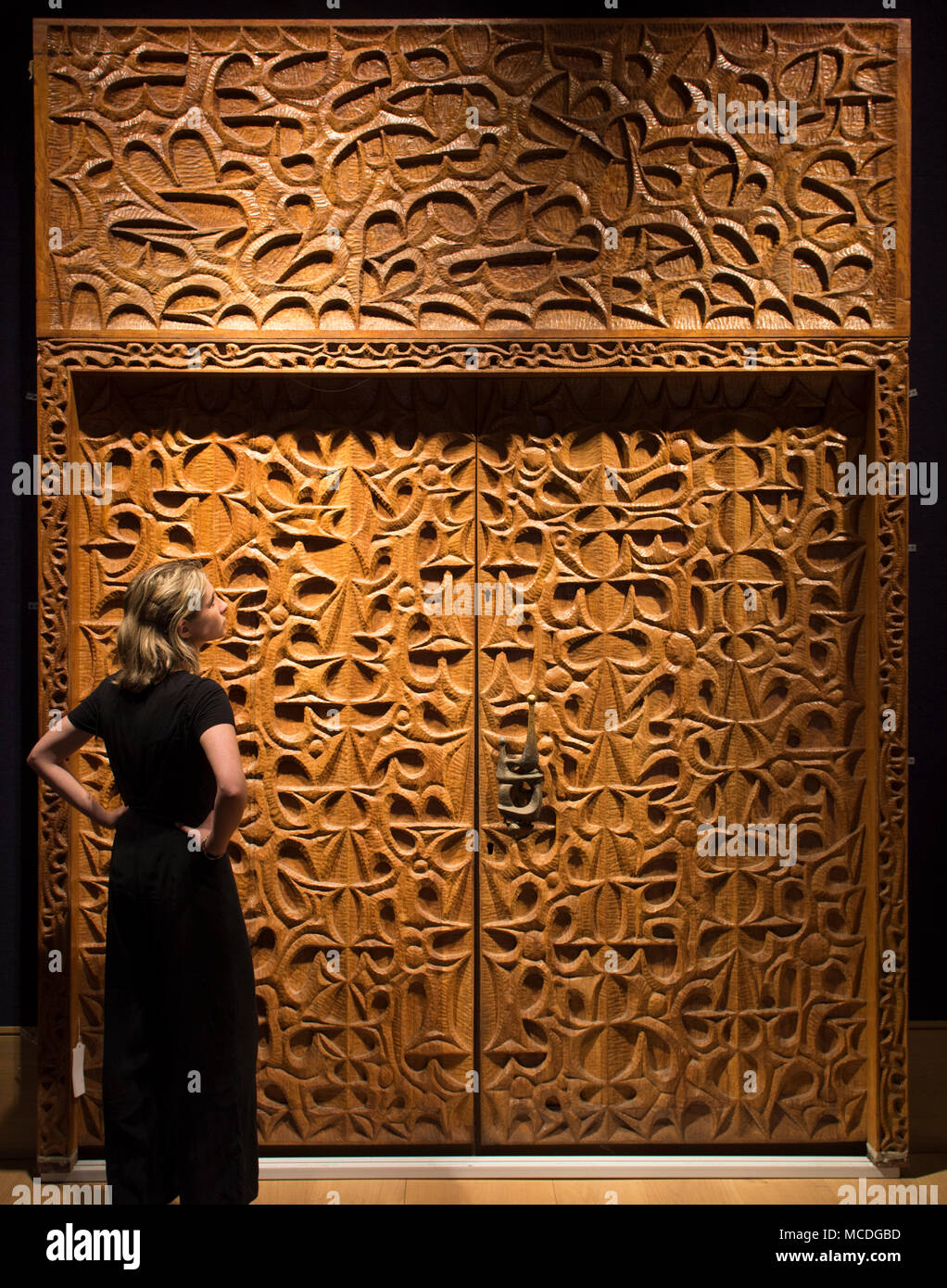 Bonhams, New Bond Street, London, UK. 16 April 2018. Bonhams Egypt’s ...