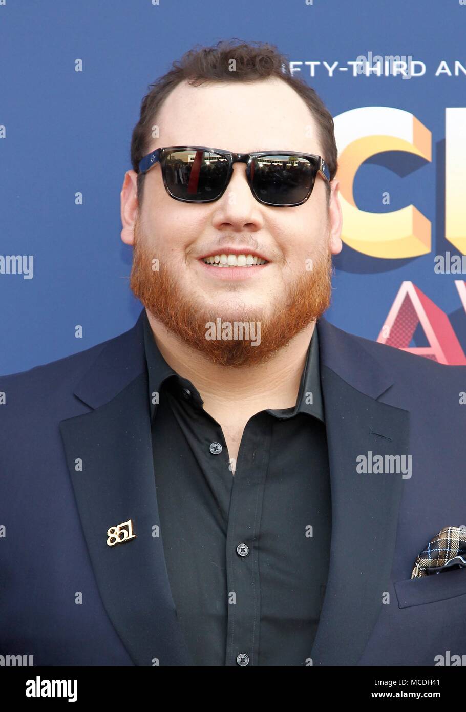 Luke Combs at arrivals for 53rd Academy of Country Music (ACM) Awards ...