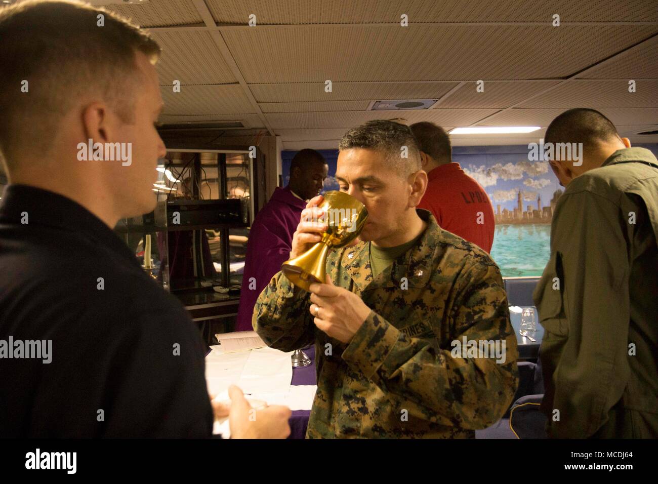 Commanding officer of combat logistics battalion 26 hi-res stock ...