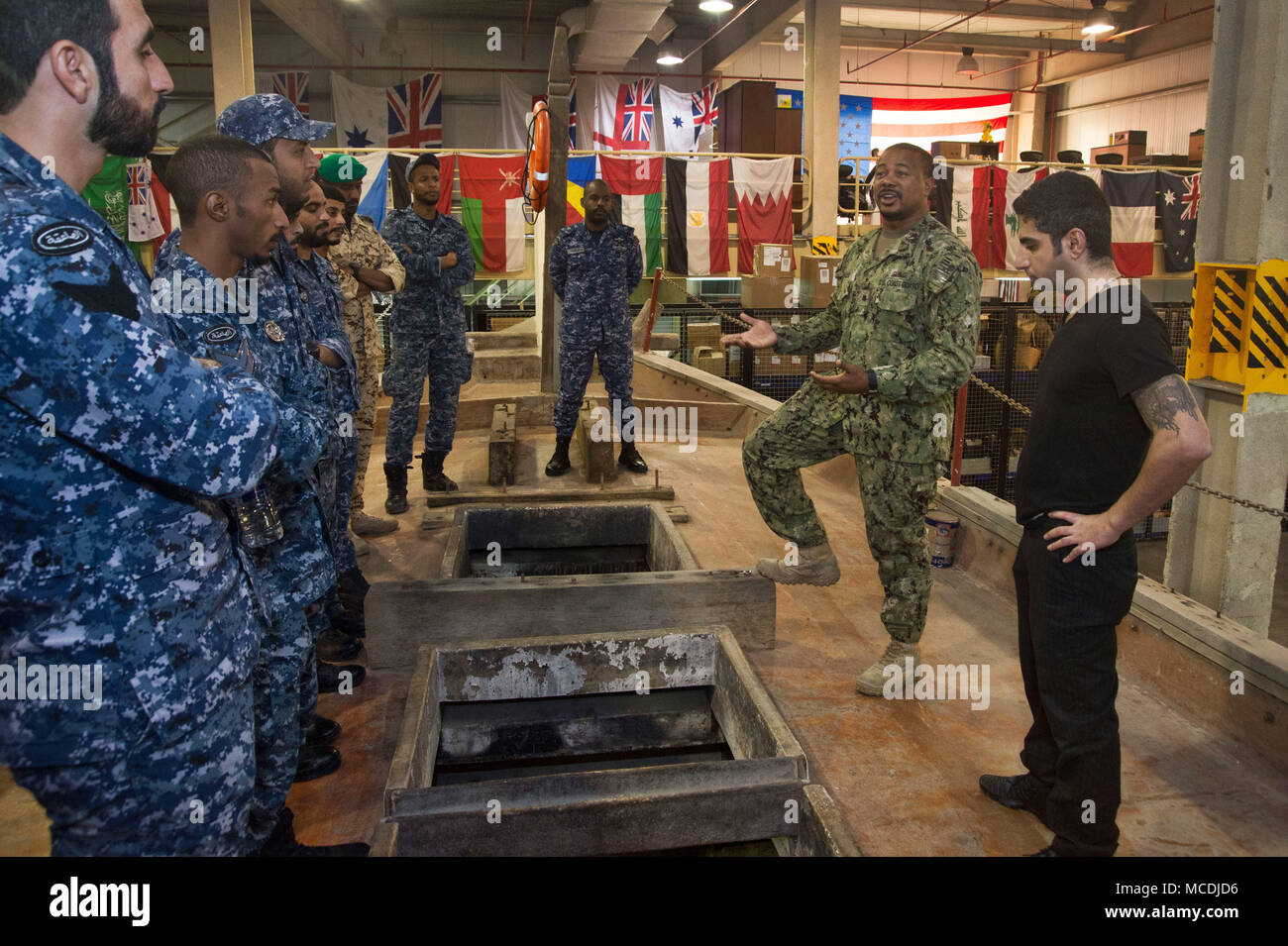 180218-N-XE158-0019 BAHRAIN (Feb 18, 2018) Maritime Enforcement ...