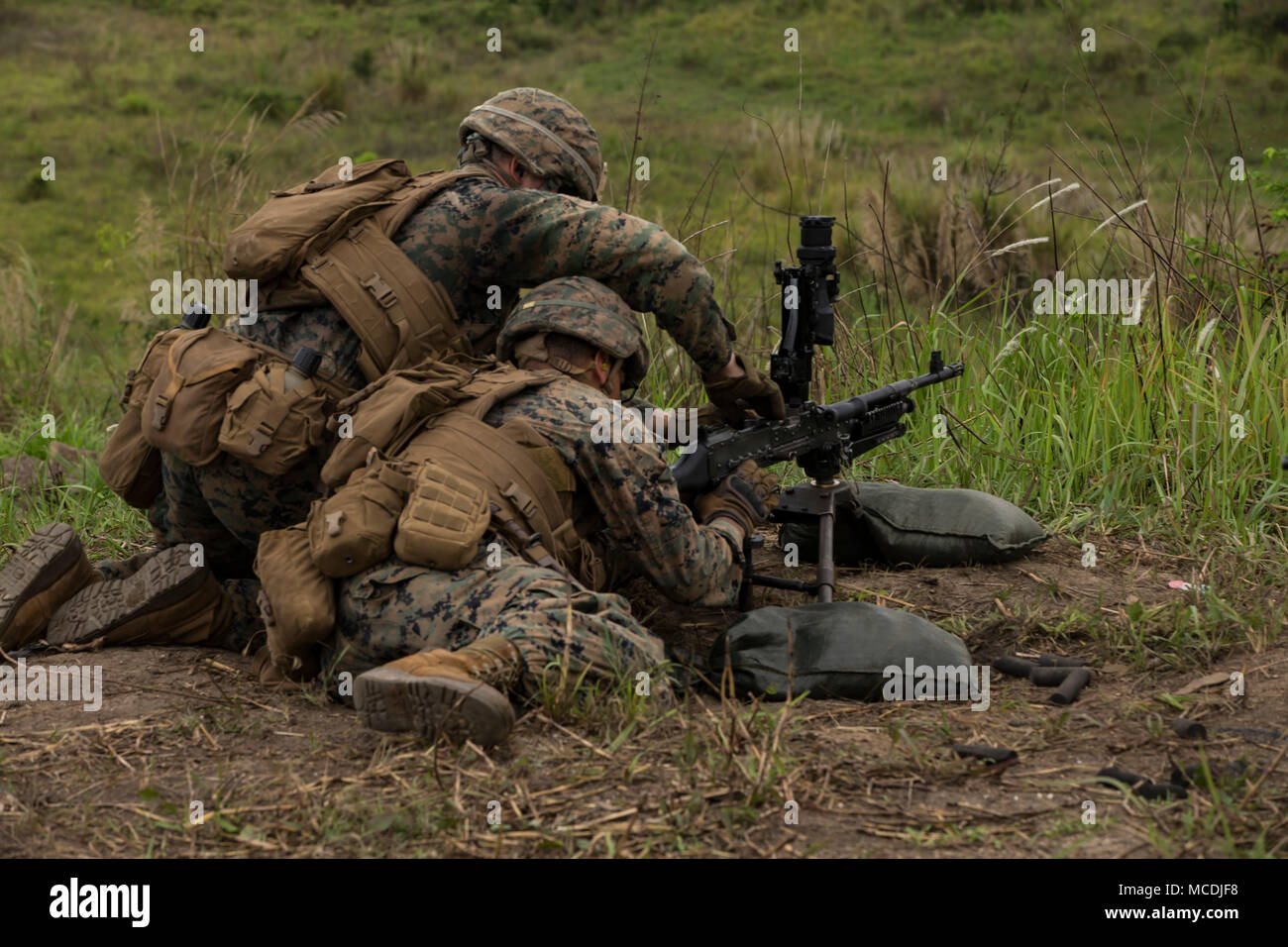 U.S. Marines with Kilo Company, 3rd Battalion, 3rd Marine Regiment, 3rd ...