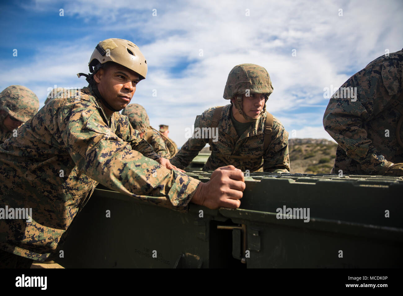 U.S. Marine Sgt. Maj. Lonnie Travis, sergeant major of the 1st Marine ...