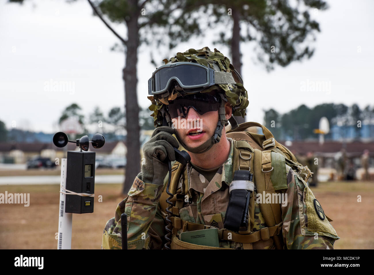 Soldiers with the South Carolina Army National Guard attend the ...