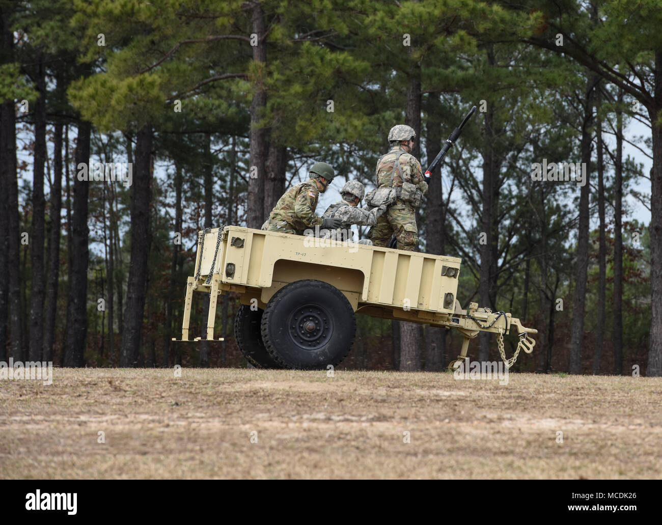 Soldiers with the South Carolina Army National Guard attend the ...