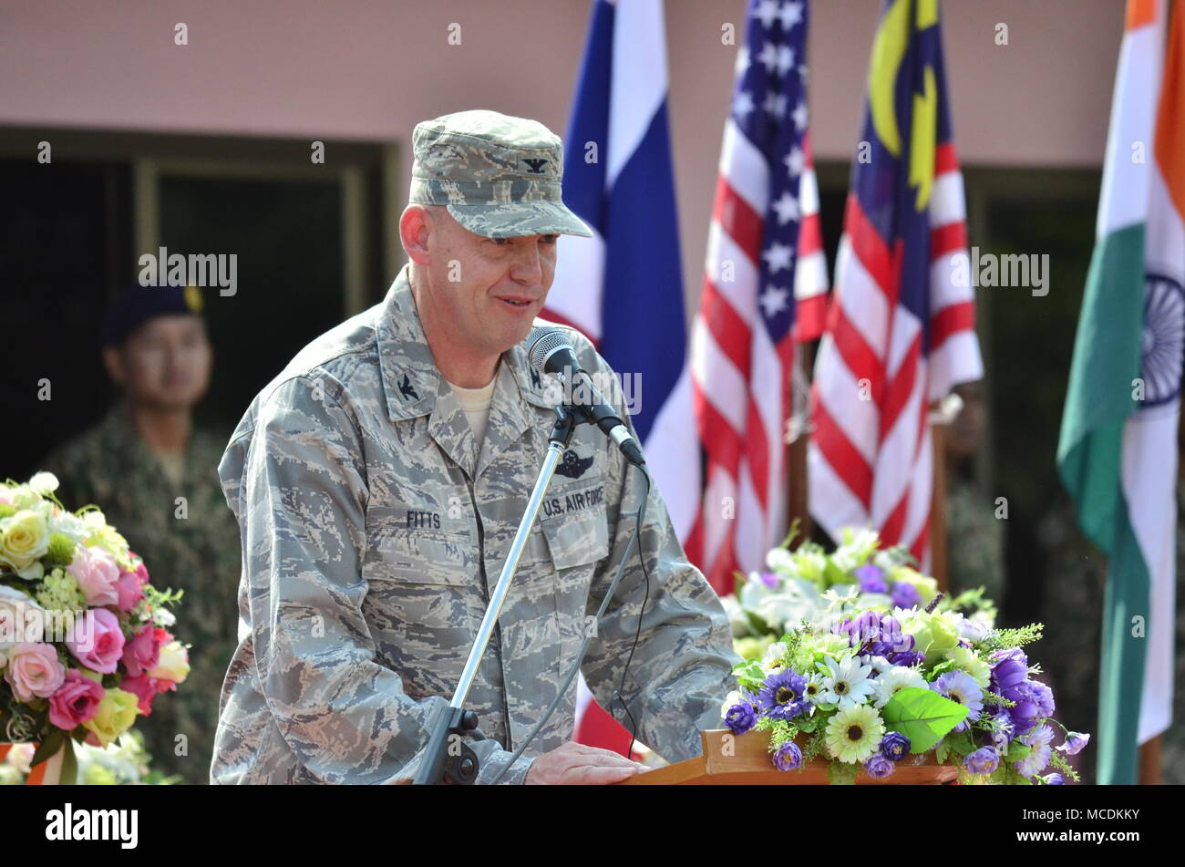 U.S, Air Force Col. Albert Fitts is the Air Attache, U.S. Embassy ...